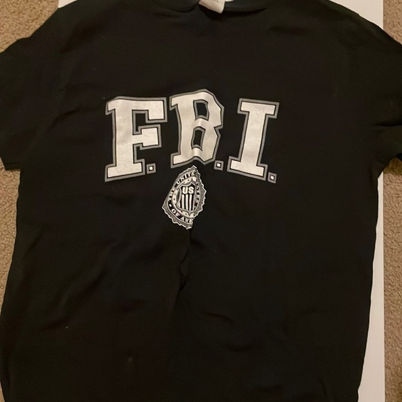 Tops | Fbi Shirt | Poshmark
